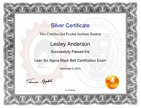 Home: Certificates Database